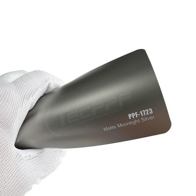 China Heat Healing Matte Moonlight Silver Colour 8mil Colour Change Paint Protection Film with TPU Lubrizol for sale