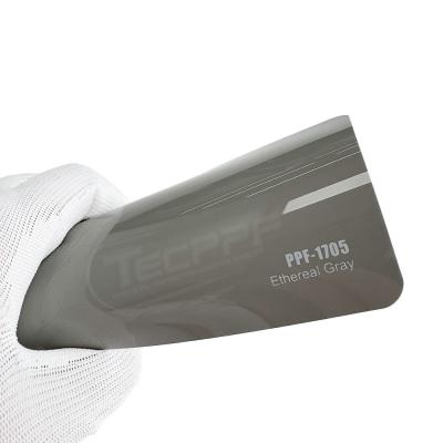 China Ethereal Gray Colour 8mil Colour Change Paint Protection Film with TPU Lubrizol and Polymeric Hydrophobic Layer for sale