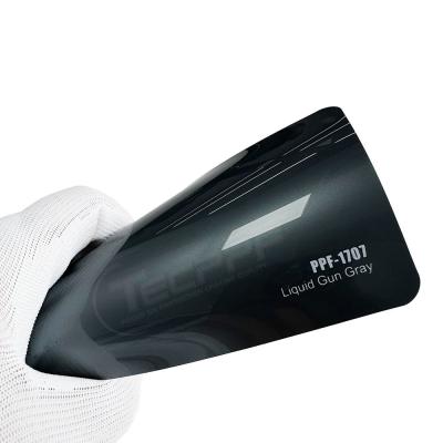 China Liquid Gun Gray Colour Ppf Auto 8mil Colour Change Paint Protection Film for sale