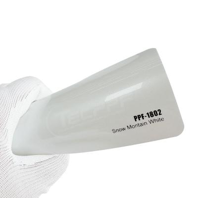 China Snow Montain White Colour 8mil Colour Change Paint Protection Film for sale
