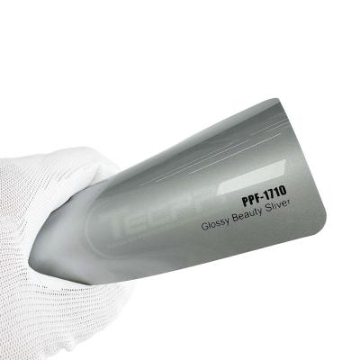 China Glossy Beauty Sliver Colour 8mil Colour Change Paint Protection Film Full Car Ppf for sale