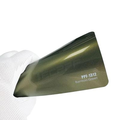 China 1.52x16m Bamboo Green Ppf Protection Ashland Glue 8mil Thickness for sale