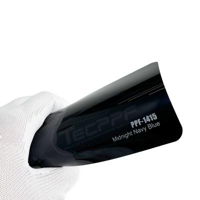 China PPF-1415 Midnight Navy Blue Color Paint Protection Film Easy-To-Apply for sale