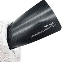 China PPF-6121 Matte Black Carbon Fiber Paint Protection Film 8mil Color PPF for sale