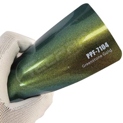 China PPF-7104 Greenstone Gold Color Paint Protection Film For Car Scratch for sale