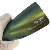 China PPF-7106 Matte Greenstone Gold Color Paint Protection Film For Car Scratch for sale