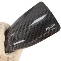 China PPF-7141 5D Carbon Fiber Black Rough Pattern Color Paint Protection Film For Car Scratch for sale