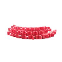 China Custom OEM Red PU Power Twist Drive Link V Belt A13 B17 C22 Z15 High Strength for sale