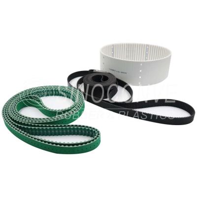 China Auto Double Sided White PU Timing Belt T5 T10 HTD 5M 8M 14M for sale