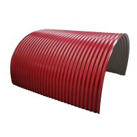 China Galvanized Steel Belt Conveyor Rain Hood Cover 510mm-1570mm Height for Mining Protection for sale