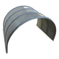 China Galvanized Steel Belt Conveyor Rain Hood Cover 510mm-1570mm Height for Mining Protection for sale
