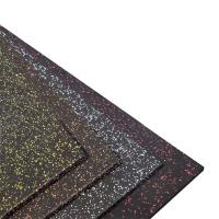 China Durable Black Color EPDM Gym Rubber Flooring for sale