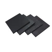 China Durable Black Color EPDM Gym Rubber Flooring for sale