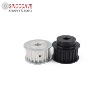 China 5mm Aluminum Alloy Timing Belt Pulley with 2-200mm H7 Precision Inner Bore for sale