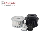 China 5mm Aluminum Alloy Timing Belt Pulley with 2-200mm H7 Precision Inner Bore for sale