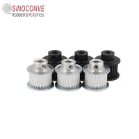 China 5mm Aluminum Alloy Timing Belt Pulley with 2-200mm H7 Precision Inner Bore for sale