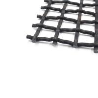 China Galvanized Steel Wire Crusher Gravel Screening Mesh 1.6mm-20mm Twill Weave for sale