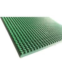 China Industrial PVC Conveyor Belt 2.0mm Thickness Green for Inclined Conveying for sale
