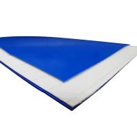 China Industrial PVC Conveyor Belt 2.0mm Thickness Green for Inclined Conveying for sale