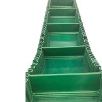 China Green PVC Conveyor Belt 3.0mm Rough Surface for Industrial Material Handling for sale