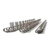 China Stainless Steel PVC Conveyor Belt Fastener Model 140E Customizable Length for Belt Repair for sale