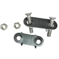 China Stainless Steel Conveyor Belt Fastener 140E 190E 1.5 2 Inch Hg Mechanical Splice for sale