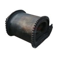 China Skirt Rubber Sidewall Conveyor Belt with Cleats for Steep Incline Material Handling for sale