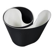 China Customizable Thickness PVC Treadmill Belt 2.0mm 3.0mm Black Color Factory Direct for sale