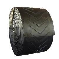 China Chevron Pattern Rubber Conveyor Belt 10mm Thickness 800mm Width Industrial for sale