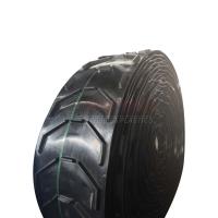 China Chevron Pattern Rubber Conveyor Belt 10mm Thickness 800mm Width Industrial for sale