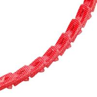 China Adjustable Type C Red PU Link V Belt 22mm Top Width 14mm Thickness for sale