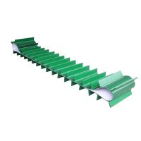 China Industrial Green PVC Conveyor Belt 2mm 3mm Thickness for Wood Industry for sale