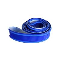 China Customized Blue Sidewall Cleat Chevron Edge Flat PVC Conveyor Belt for sale