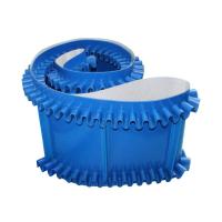China Customized Blue Sidewall Cleat Chevron Edge Flat PVC Conveyor Belt for sale