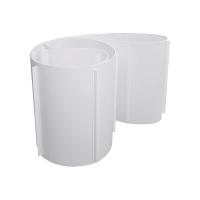China Customized White Sidewall Cleat Chevron Edge Flat PVC Conveyor Belt ISO9001 -10 to 80 C for sale