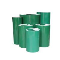 China Industrial Green PVC Conveyor Belt 2mm 3mm for Wood Transmission System for sale