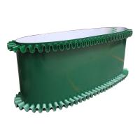 China Industrial Green PVC Conveyor Belt 2mm 3mm for Wood Transmission System for sale