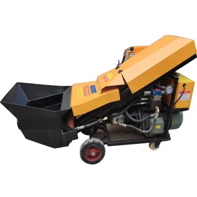 China Small Secondary Trailer Mounted Concrete Pump Diesel/Electric for sale