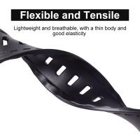 China Fashion Black Color TPU Watch Strap 20mm Bands For Smart Watch for sale