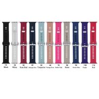 China 38 40 42mm New Design Customize Silicone Watch Bands For Apple Watch for sale