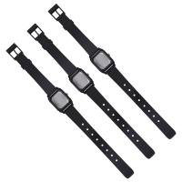 China Skin Friendly Silicone Rubber Wristband , Silicone Watch Strap 24mm for sale