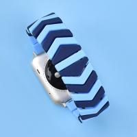 China Quick Release Smart Sport Silicone Watch Strap For Apple 38 / 40 / 42 / 44mm for sale