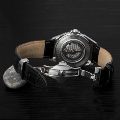 China Mens 42mm Mechanical Chronograph Watch Stainless and Tungsten Steel for sale
