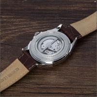 China Mens 42mm Mechanical Chronograph Watch Stainless and Tungsten Steel for sale