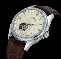 China Mens 42mm Mechanical Chronograph Watch Stainless and Tungsten Steel for sale