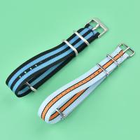 China Sport Fashion Nylon Fabric Watch Strap Braiding 18mm 20mm 22mm for sale