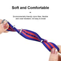China Sport Fashion Nylon Fabric Watch Strap Braiding 18mm 20mm 22mm for sale