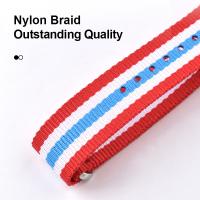 China Sport Fashion Nylon Fabric Watch Strap Braiding 18mm 20mm 22mm for sale