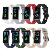China 18mm Soft Multi Colors Sport Watch Strap Silicone Accessory Fit For Realme Band2 for sale