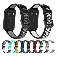 China TPU Material Silicone Rubber Watch Strap Bands For Huawei 7 Double Color for sale